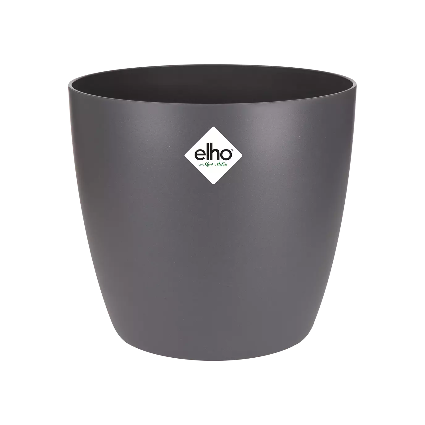 Elho Curved Edge Pot - Anthracite – Geb & Green